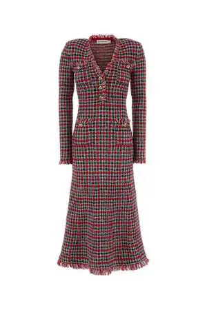 SELF-PORTRAIT Tweed Mini Dress