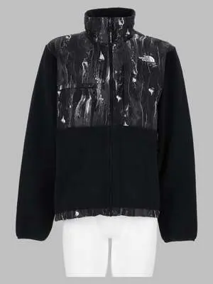 The North Face Fleece Zip Up Sports Jacket - Black