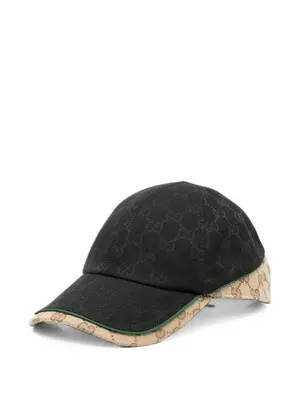 Gucci Gg Baseball Cap - Black