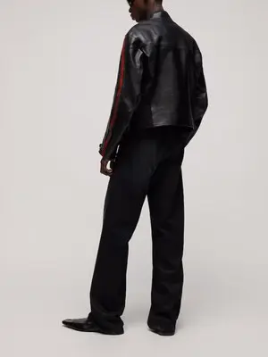 Gucci Leather Biker Jacket