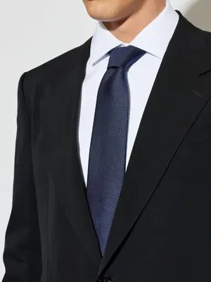 TOM FORD Silk Tie - Blue