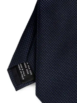 TOM FORD Silk Tie - Blue