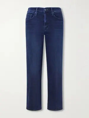 MOTHER The Rambler Zip Straight-leg Jeans