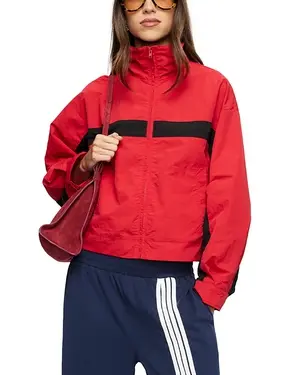 Lioness Essential Color Blocked Windbreaker - Flame