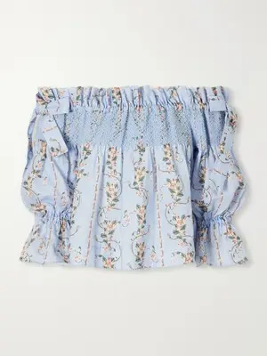 Agua Bendita Puff Sleeve Blouses