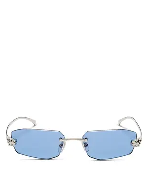 Cartier Rectangular Sunglasses, 56mm