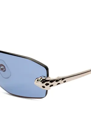 Cartier Rectangular Sunglasses, 56mm