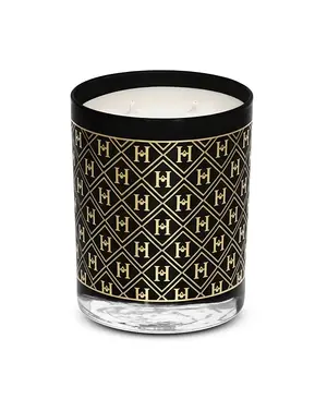 HARLEM CANDLE CO. Speakeasy 22k Gold Luxury Candle Limited Edition, 11 Oz - Black