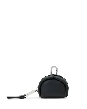 ALLSAINTS Rosalie Leather Airpods Case Black