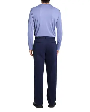 Theory Moonsoft Cotton Blend Straight Fit Chinos - Baltic