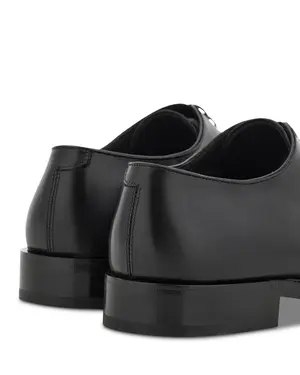 FERRAGAMO Lace Up Leather Oxfords