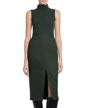 Theory Draped Midi Dress - Ivy