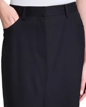 Theory Front Vent Maxi Skirt
