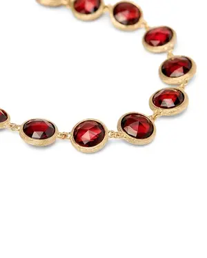 Marco Bicego 18k Yellow Gold Gemstone Bezel Link Bracelet