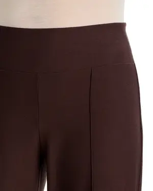 Eileen Fisher High Rise Wide Leg Trousers - Coffee
