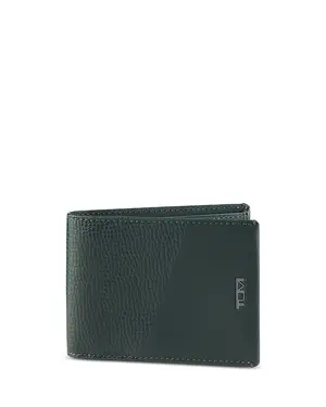 Tumi Leather Double Billfold Wallet
