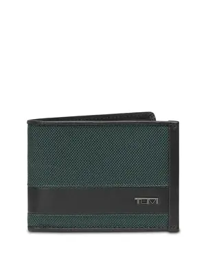 Tumi Double Billfold Wallet - Deep Pine