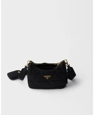 Prada Quilted Re-nylon Shoulder Bag
