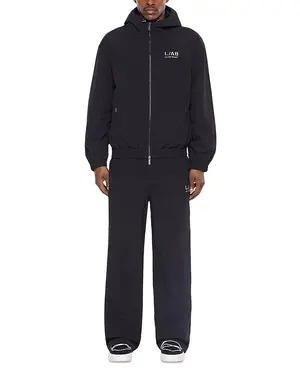 Off-White Relaxed Fit Reflective Diagonal Graphic Logo Track Pants