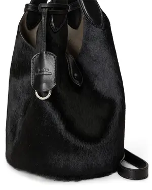 Polo Ralph Lauren Polo Play Calf Hair Tote Bag