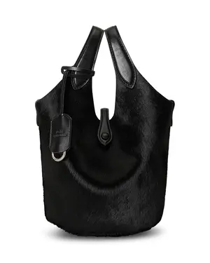 Polo Ralph Lauren Polo Play Calf Hair Tote Bag