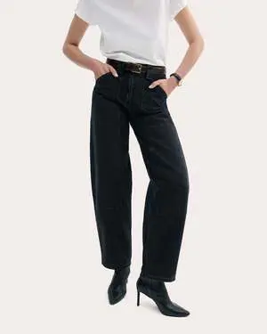 Co Patch Pocket Barrel Jeans