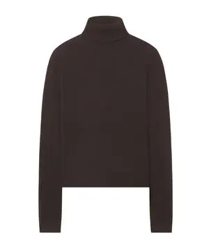 Co Fine Cashmere Slim Turtleneck - Brown