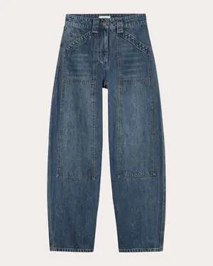 Co Patch Pocket Barrel Jeans