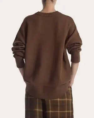 Co Crewneck Boyfriend Sweater