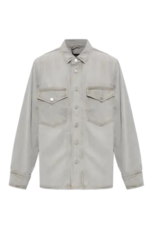 ALLSAINTS Albin" Denim Shirt - Grey