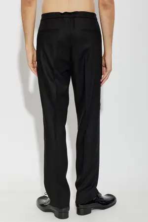 MAISON MARGIELA Wool Pleated Trousers