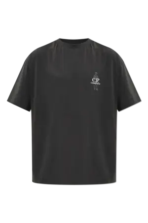 C.P. COMPANY T-shirt With Logo - Grey