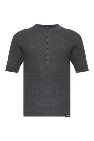 Dsquared2 Woolen Underwear T-shirt - Grey