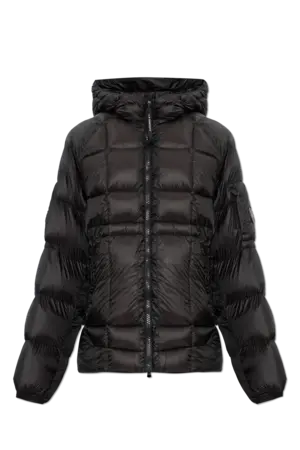 C.P. COMPANY Puffer Jacket With Hood - Black