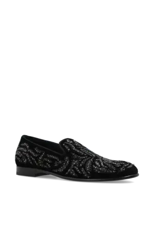 Dolce & Gabbana Shoes With Shimmering Embellishments, Type ‘loafers