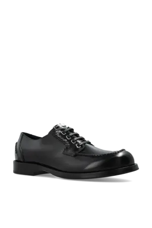 Dolce & Gabbana Leather Shoes With Logo