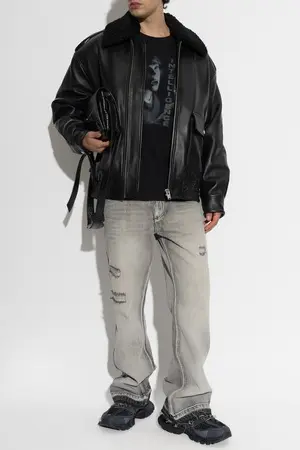 MISBHV Leather Jacket