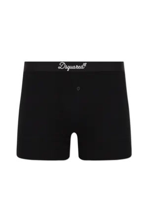 Dsquared2 Boxers With Logo - Black