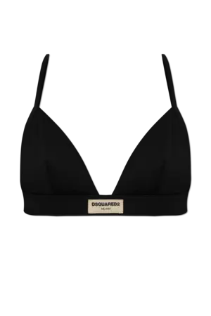 Dsquared2 Logo Bra - Black