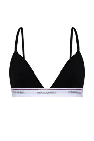 Dsquared2 Logo Bra - Black