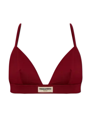 Dsquared2 Logo Bra - Red