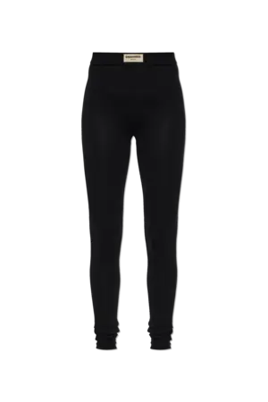Dsquared2 Leggings With Logo - Black