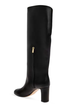 FERRAGAMO Elli" Leather Heeled Boots