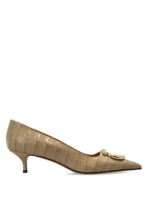 FERRAGAMO Heeled Shoes "lara - Beige