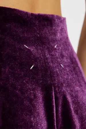 MAISON MARGIELA Velvet Skirt