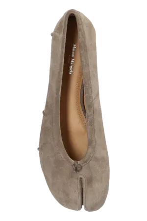 MAISON MARGIELA Suede Ballet Flats With 'tabi' Cut-out