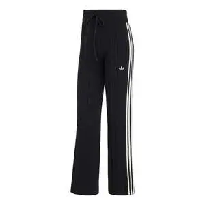 Adidas Wide-leg Track Pant Asia Sizing - Black/cloud White
