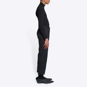 Balenciaga Cropped Cotton Trousers