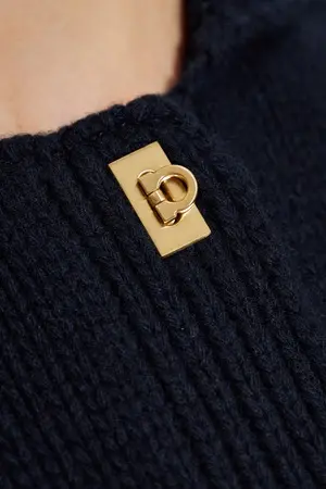 FERRAGAMO Wool Cardigan With Pockets