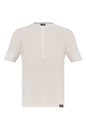 Dsquared2 Wool Underwear T-shirt - Cream